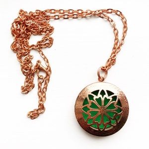 Vintage | Jewelry | Vintage Bronze Celtic Locket Pendant Necklace ...